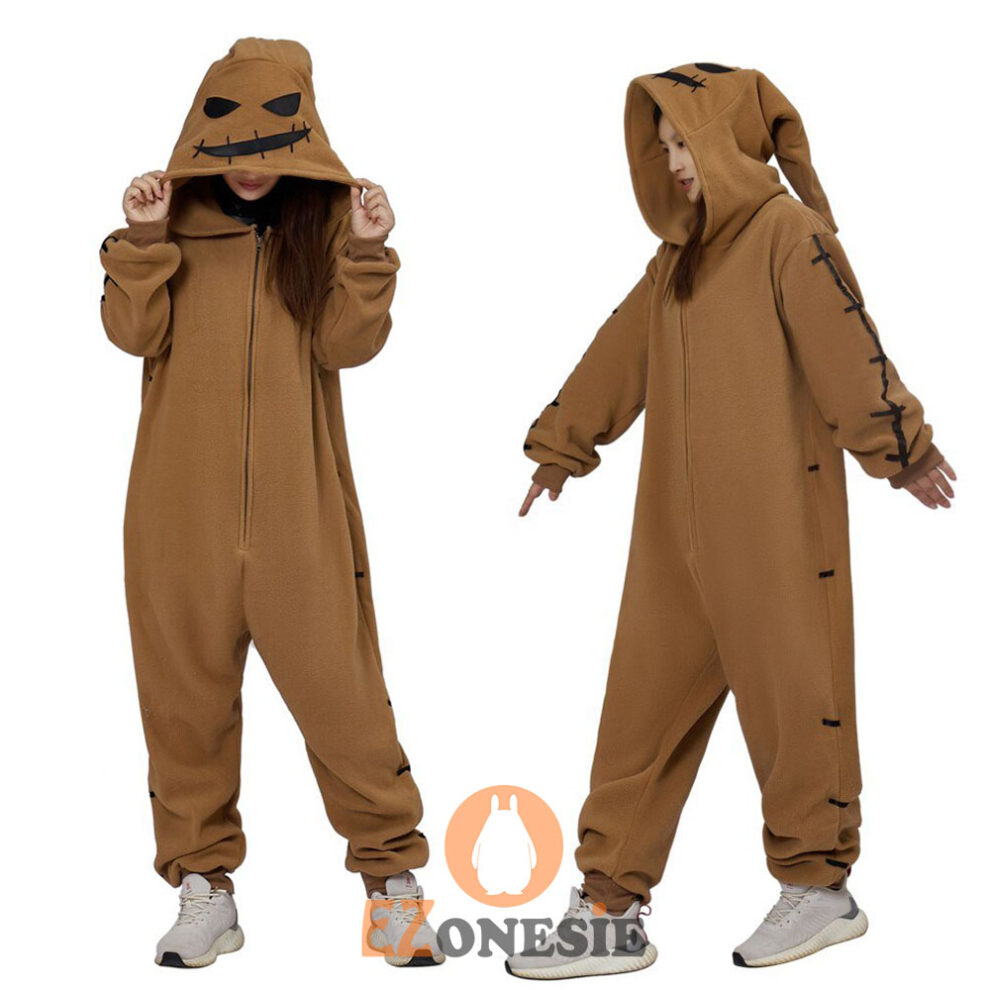 Oogie Boogie Onesie For Adults Best Pajamas Costume | EZ Onesie